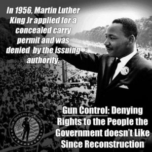 Martin Luther King Applied to Carry Concealed for Self-Defense But Was ...