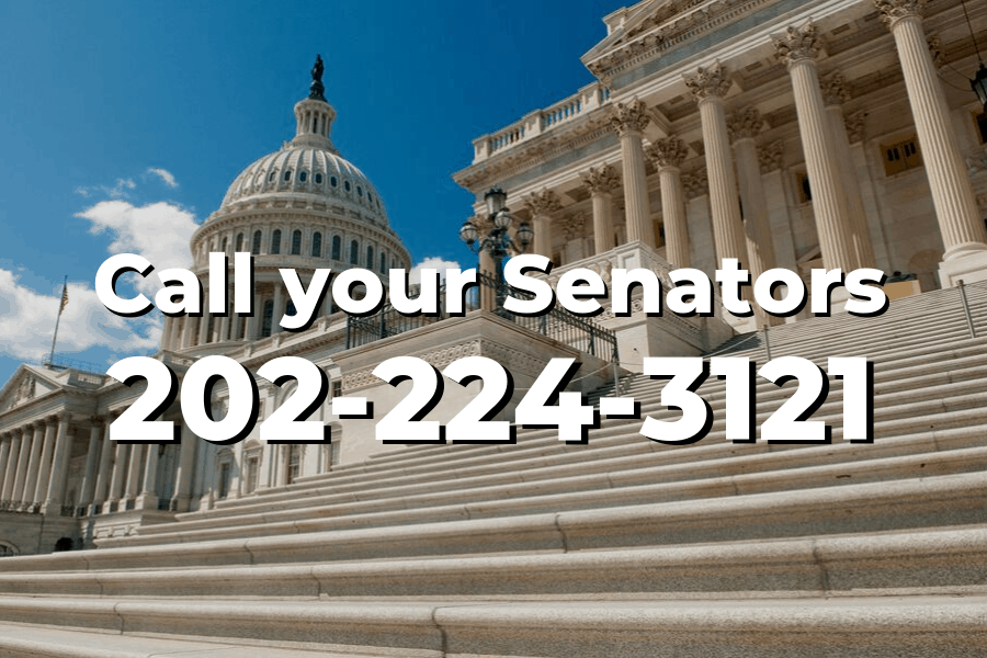 ACTION ALERT: Call Your Senators | GOA