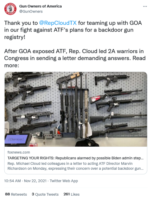 ATF Has Nearly 1 BILLION Records in a Registry | GOA