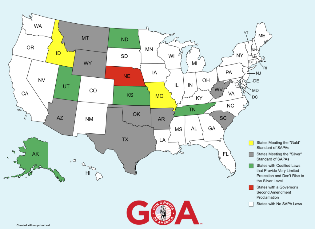 Second Amendment Sanctuary States | GOA