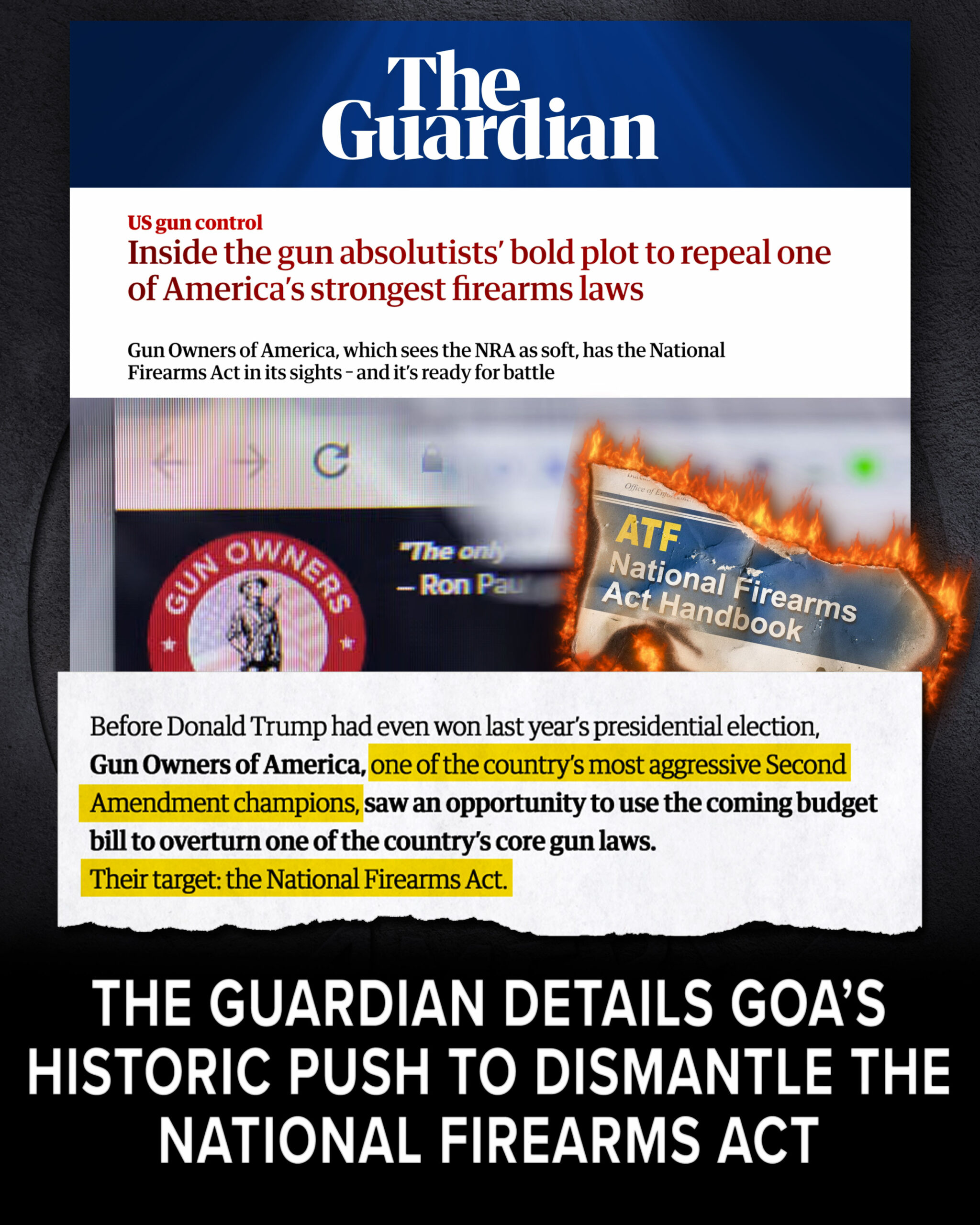 Inside the gun absolutists’ bold plot to repeal one of America’s ...