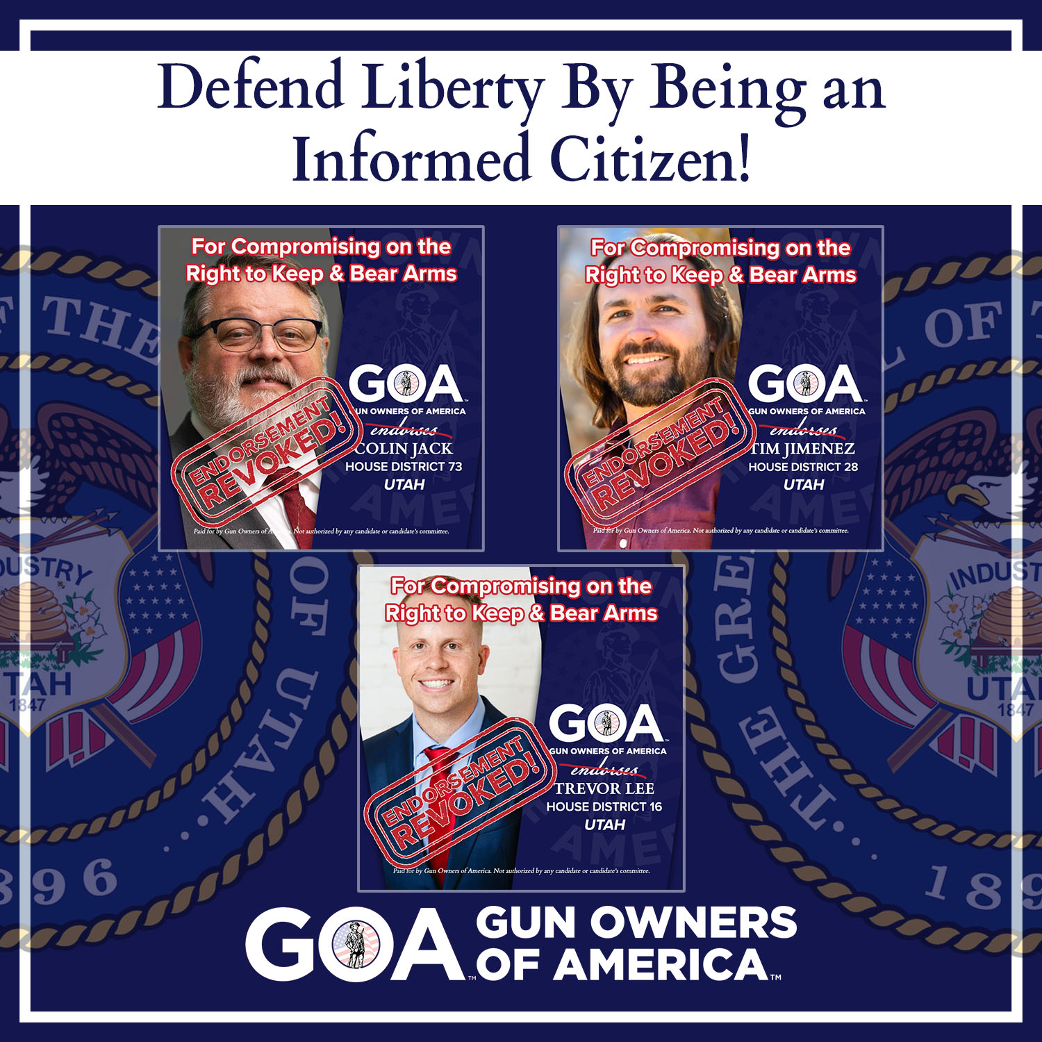 UT: Utah Endorsements Revoked! - Gun.net