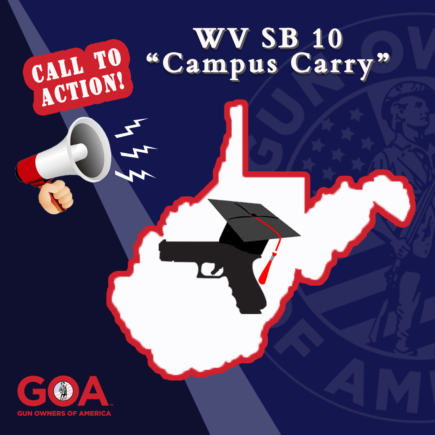WV: Campus Carry Moving to full Senate Vote | GOA