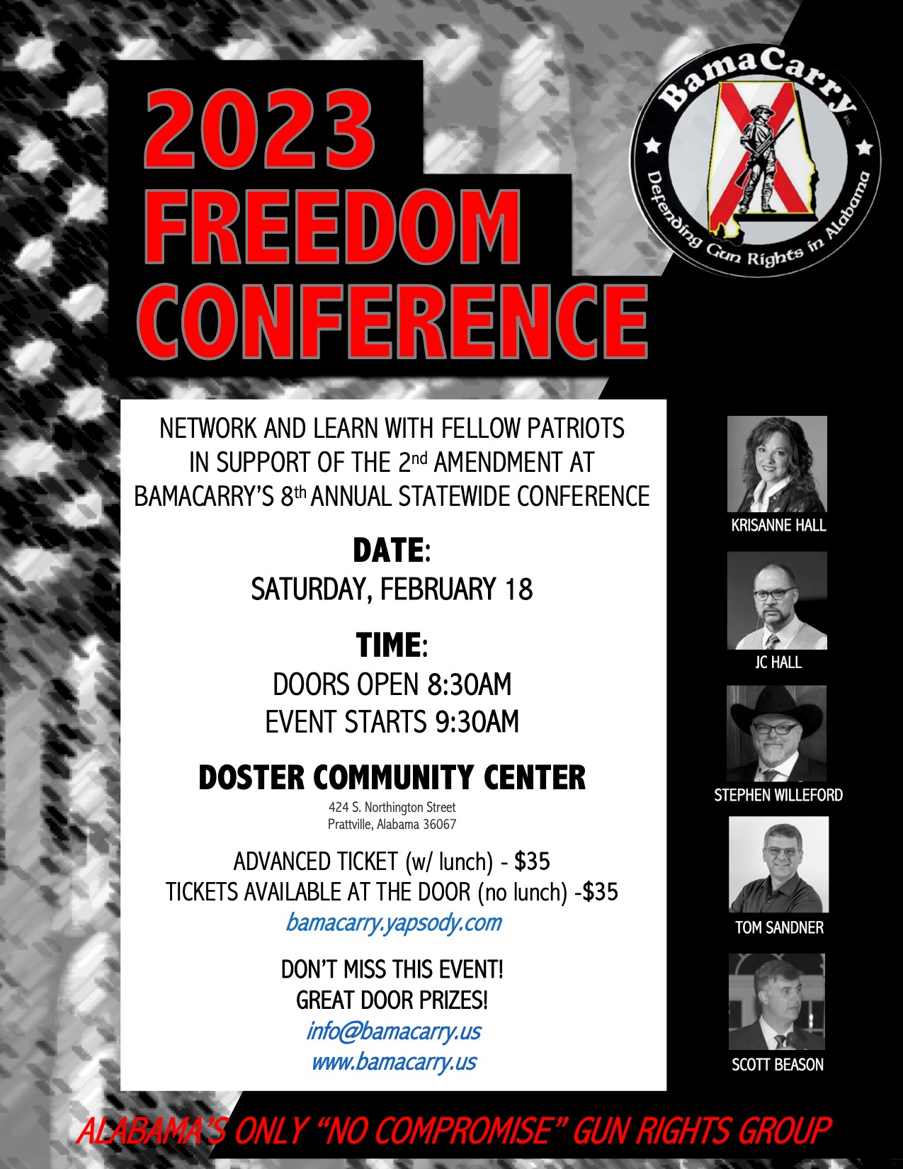 AL: See you at the 2023 Freedom Conference in Prattville | GOA