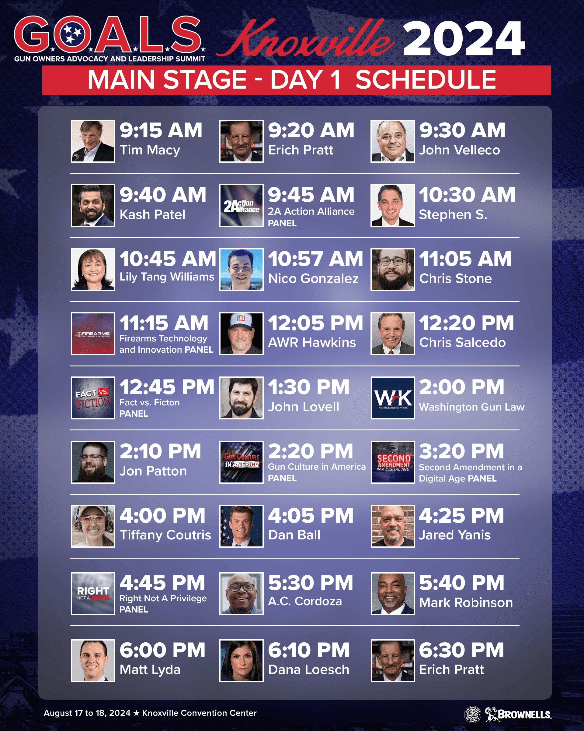 Four days till GOA’s national convention! | GOA