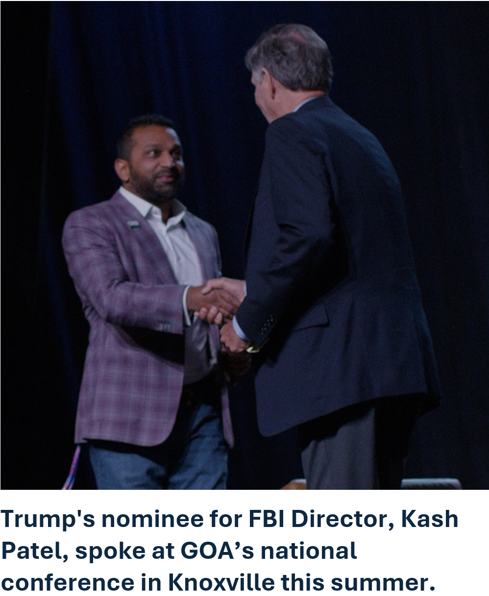 Trump nominates fiercely pro-gun FBI Director | GOA